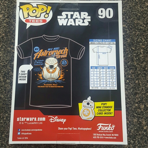 Funko | Tops | Pop Tees Star Wars 9 | Poshmark